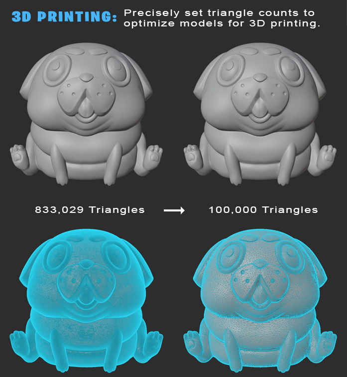 Exact Decimate: Triangle Count Precision - Blender Market