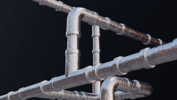 Nodee: Pipes - Blender Market