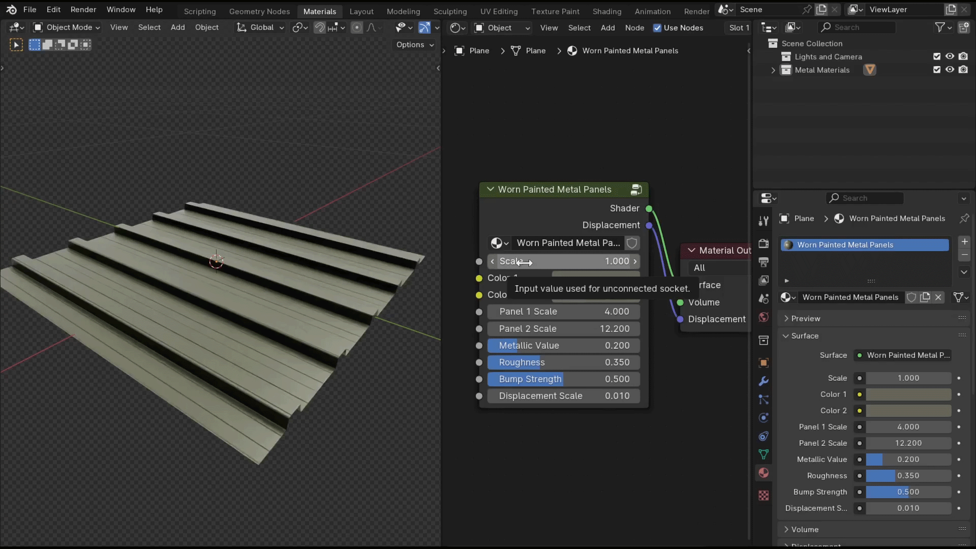 Procedural Metals Meshes Blender Market