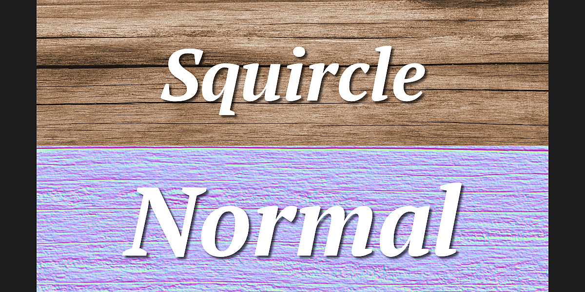 Squricle Normal: A Procedural Normal Map Generator - Blender Market