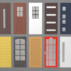 door assets pack - Blender Market