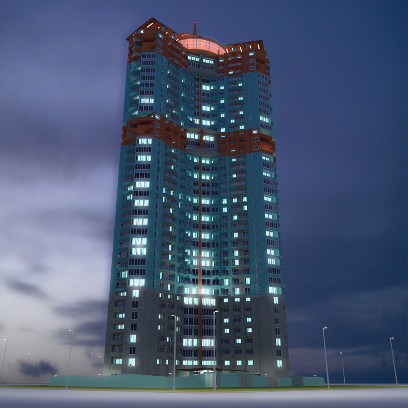 Skyscraper 8 - Blender Market