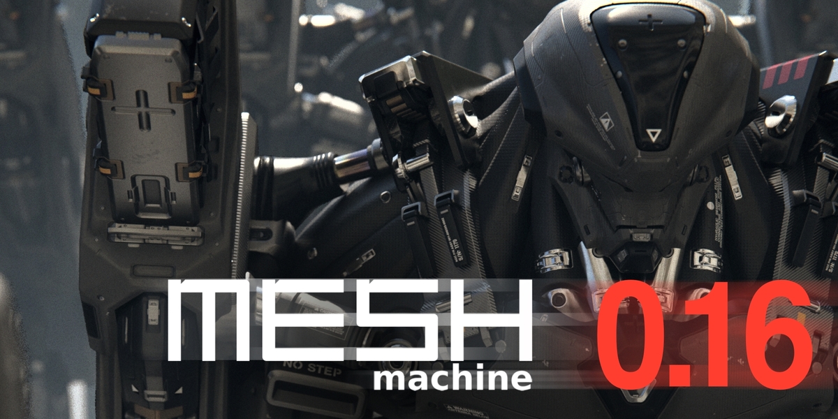 【アドオン紹介】MESHmachine – ハードサーフェスで綺麗な面を作成！ | CGbox