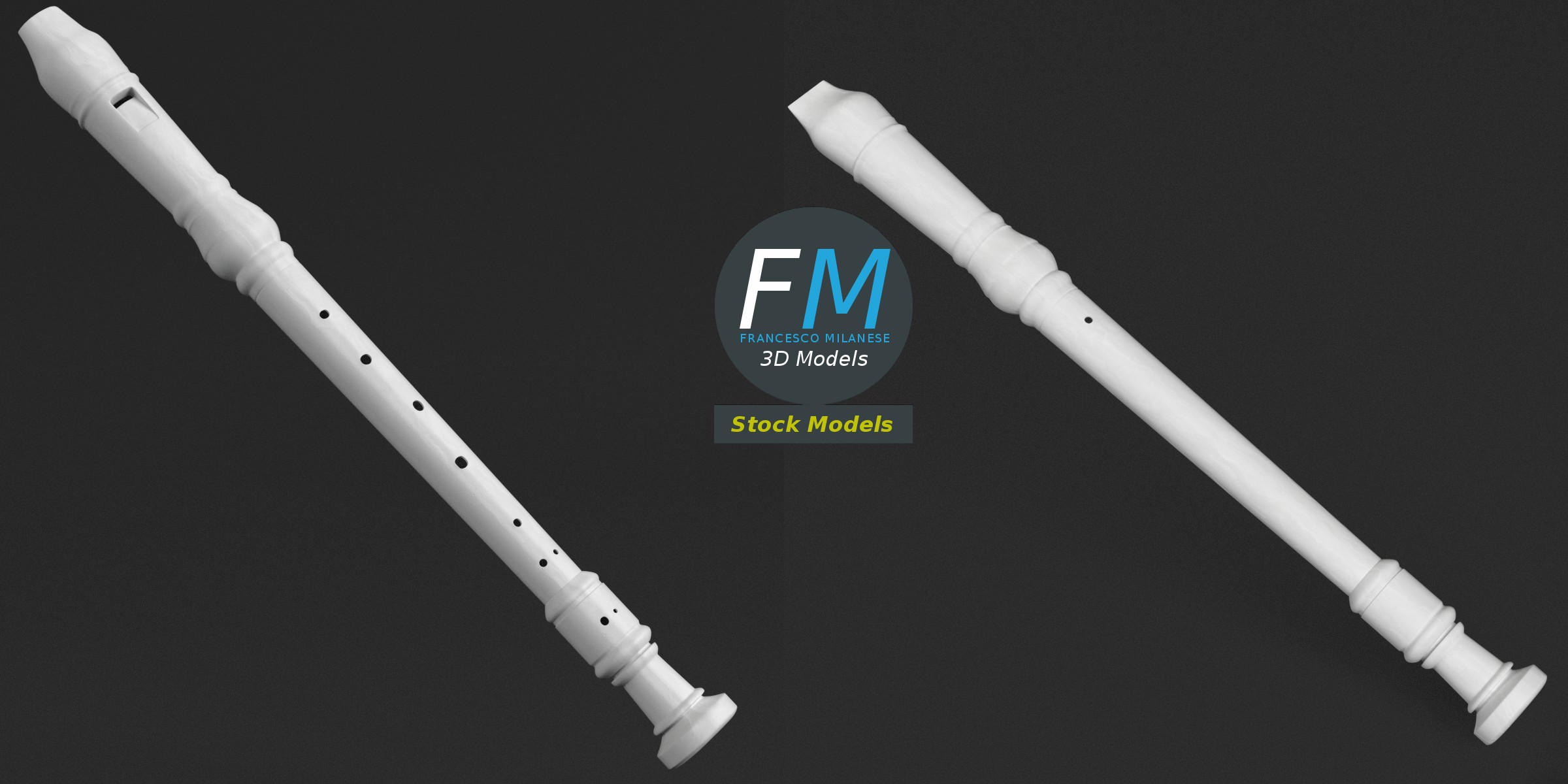 Recorder musical instrument - Blender Market