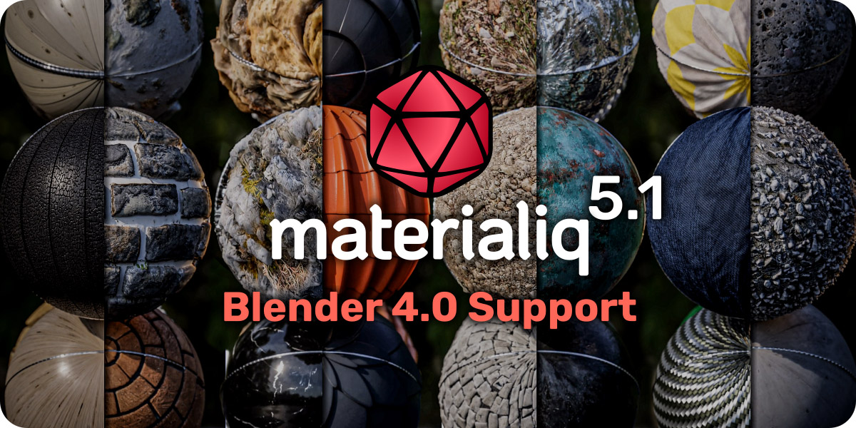 Material Library materialiq - Cycles & Eevee materials - Blender Market
