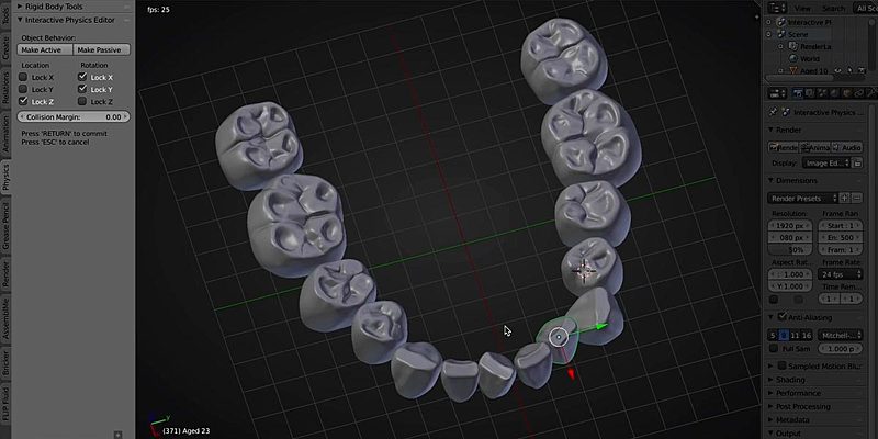 Interactive Physics Editor – Real-World Object Arrangement - Blender Market