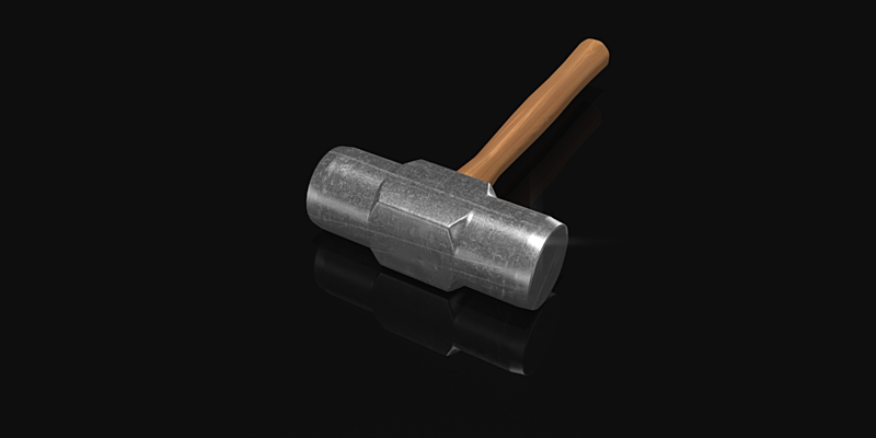 Blacksmith Hammer - Blender Market