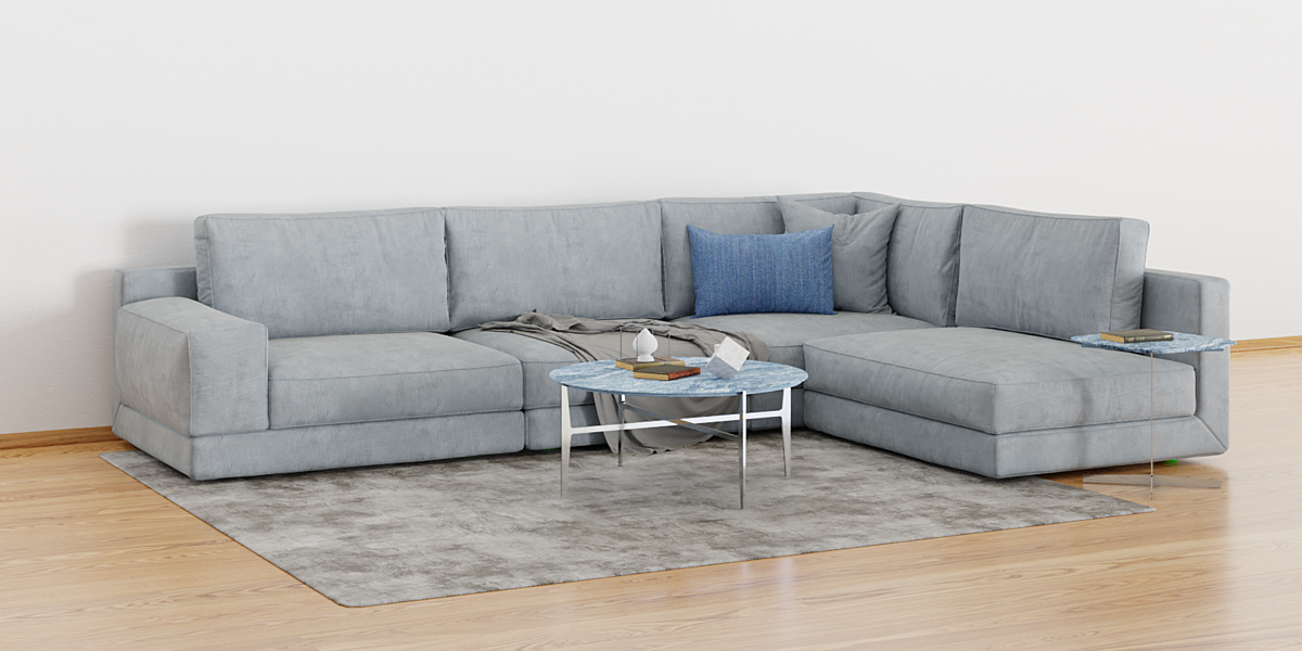 Sofa set - Natuzzi agora sofa set - Cycles and Octane version - modern ...