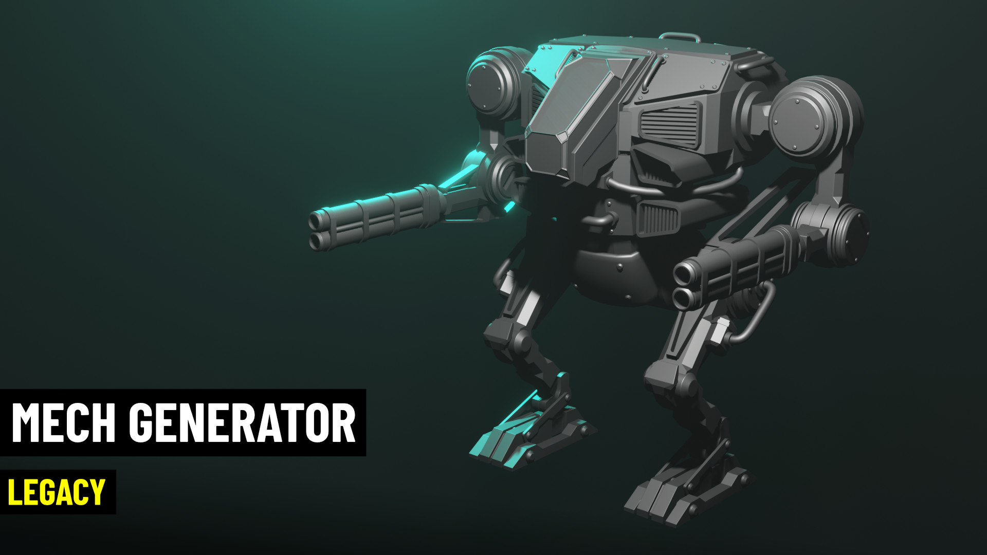 Mech Generator for Blender - Blender Market