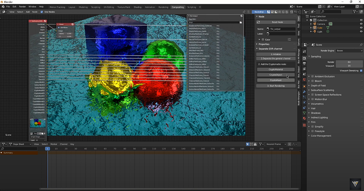 Splitexr For Blender2 8 Blender Market