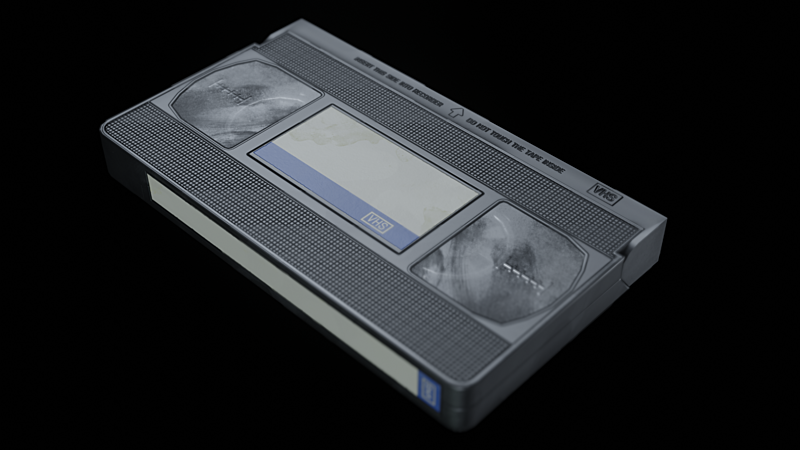 VHS Cassette - PBR - Blender Market