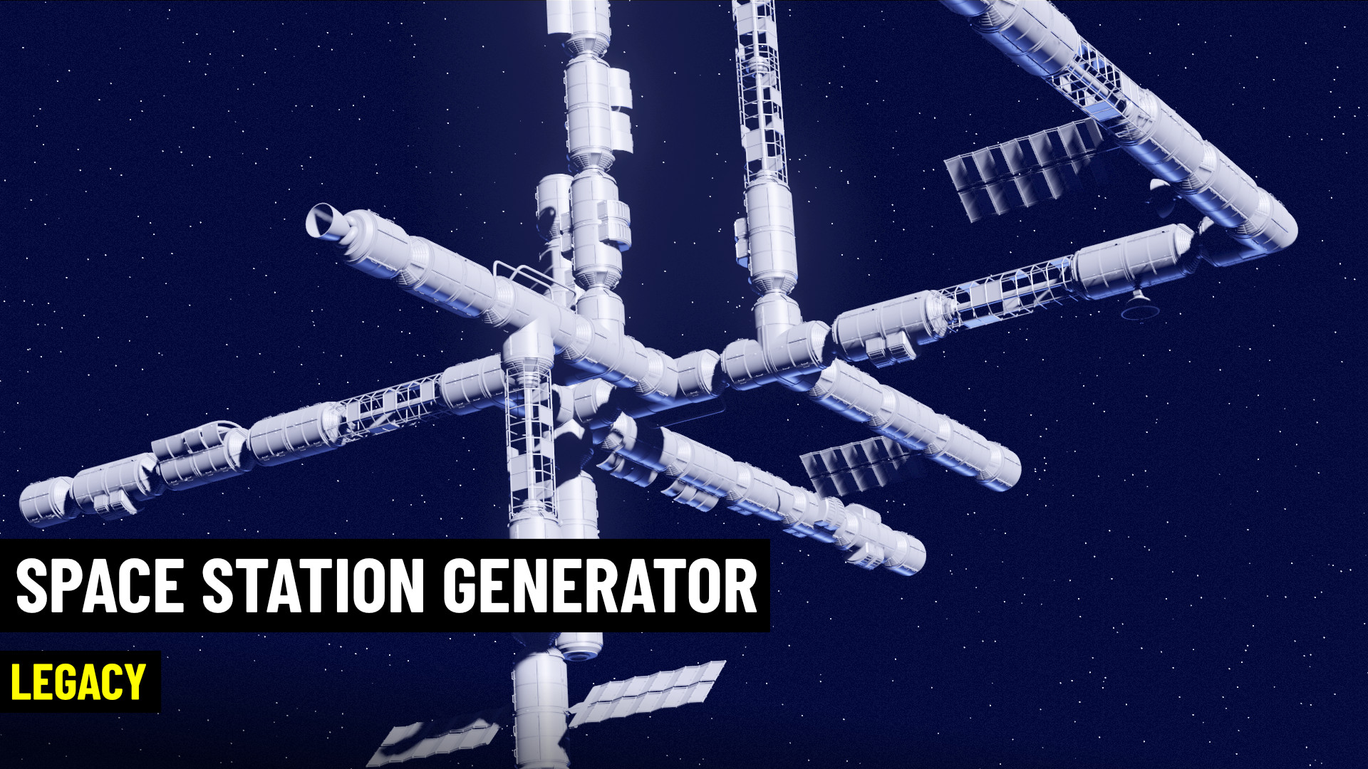 Space Station Generator for Blender - Blender Market