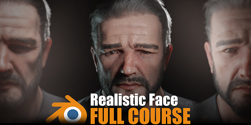 Realistic Face Creation in Blender - Blender Market