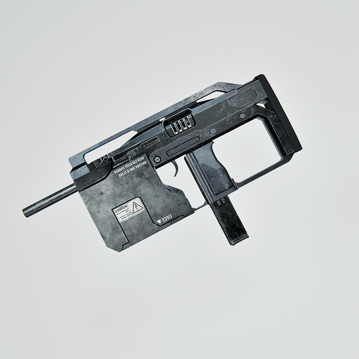 Uzi 3D-Model - Blender Market