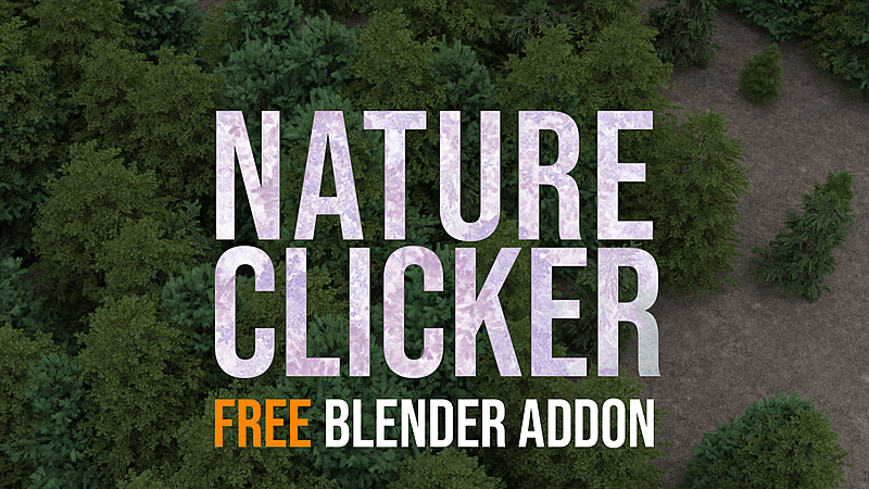 【アドオン紹介】Nature Clicker – 位置を指定して簡単配置！ | CGbox