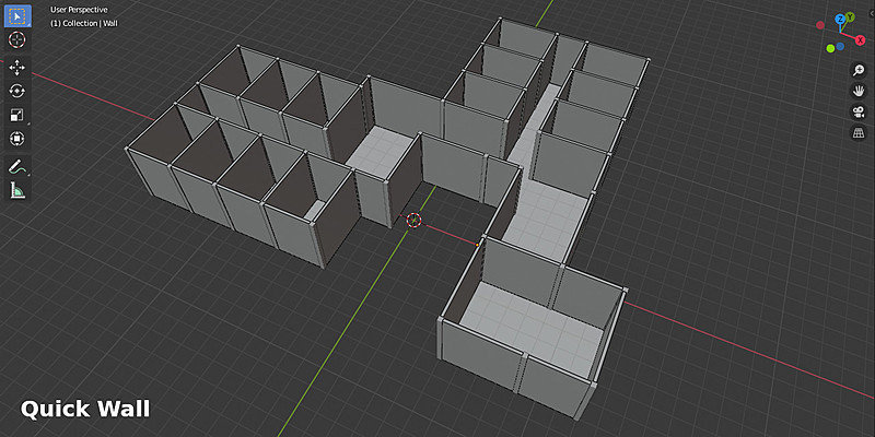 Quick Wall - Blender Market