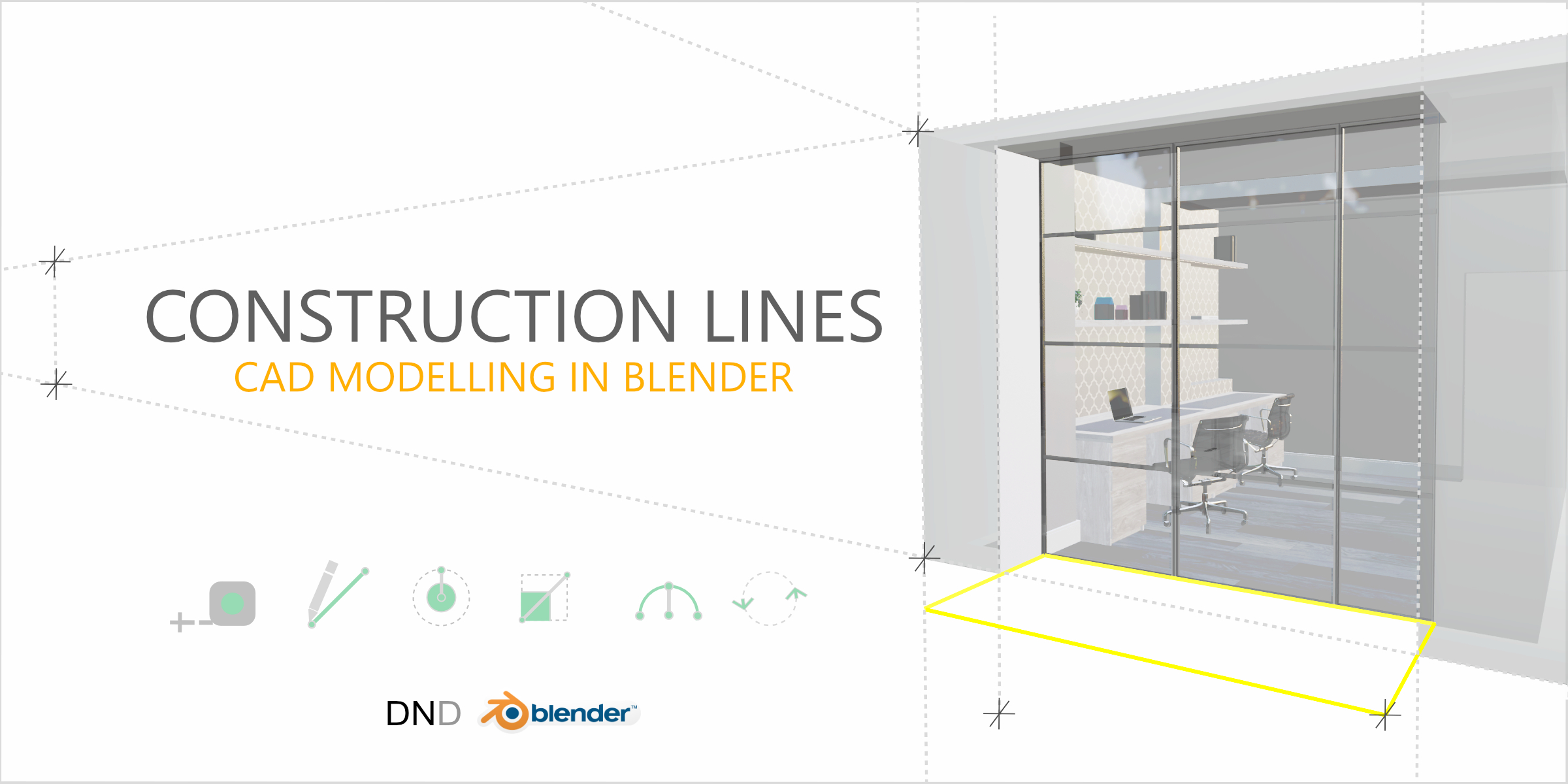 Construction Lines - Accurate CAD Modelling Add-on For Blender ...