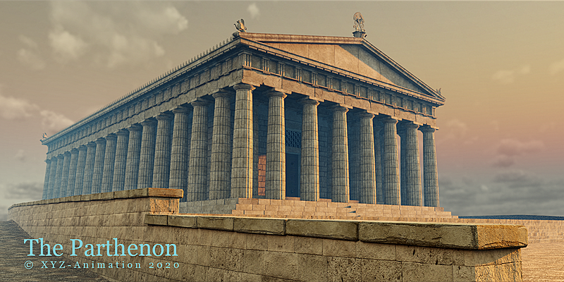 The Parthenon - Blender Market