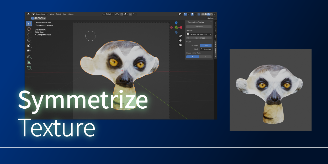 Symmetrize Texture - Blender Market