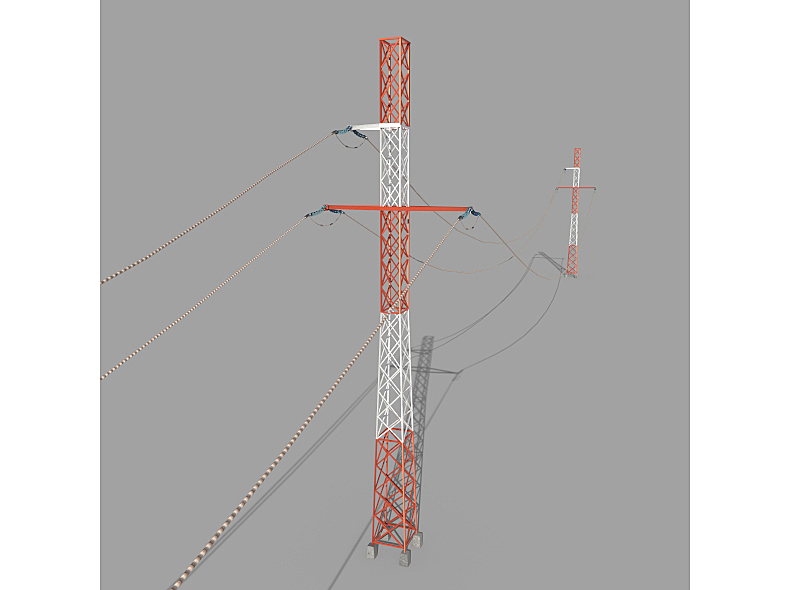 Electricity Pole 29 - Blender Market