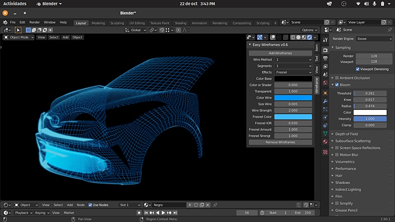 Easy Wireframes - Blender Market