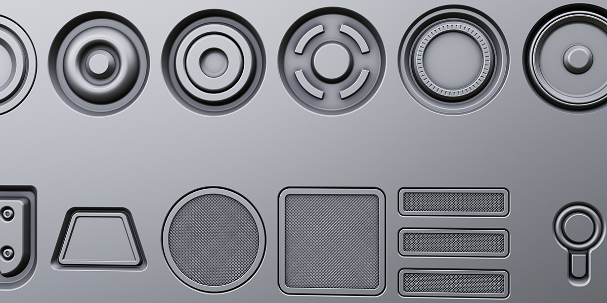 Decal Pack 2 [40] (Decal Machine 2.1 Ready) - Blender Market