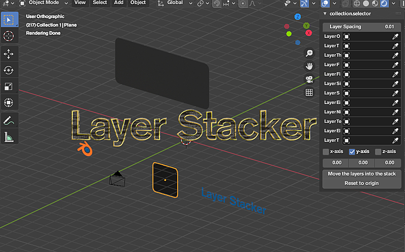 Layer Stacker - Blender Market