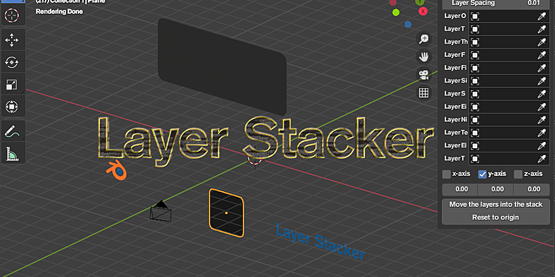 Layer Stacker - Blender Market