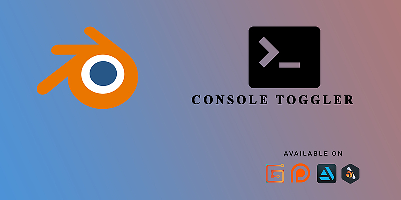 System console toggler (Windows users only) - Blender Market