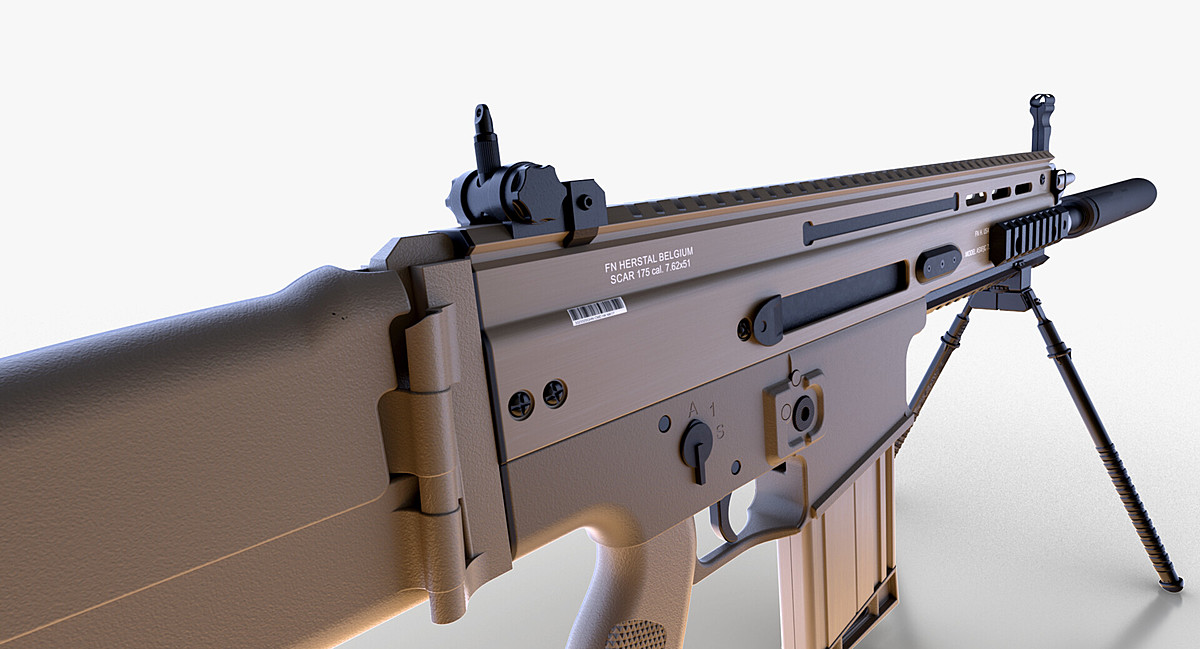 Scar H Rifle