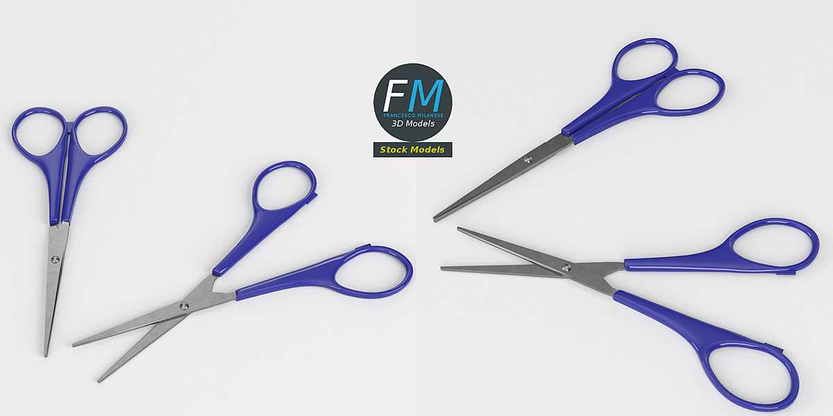 Small scissors - Blender Market