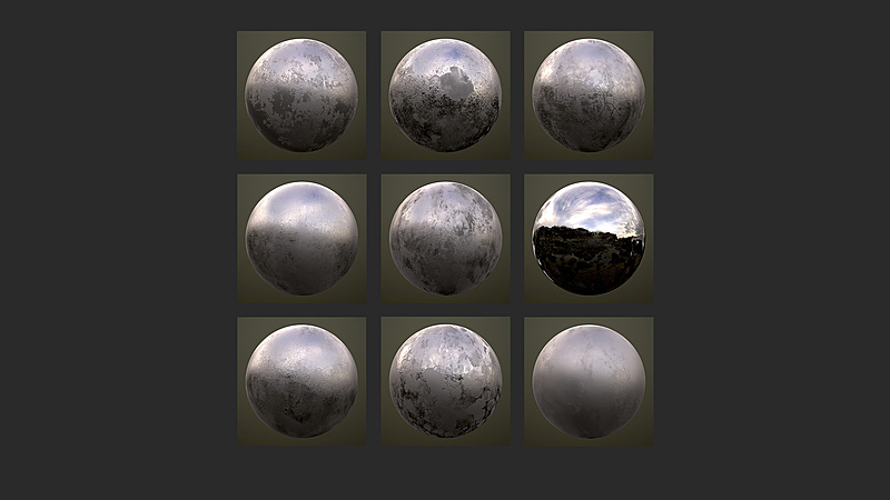 Pack - 10 Grunge Dirty Roughness Maps + Normal Maps - Blender Market