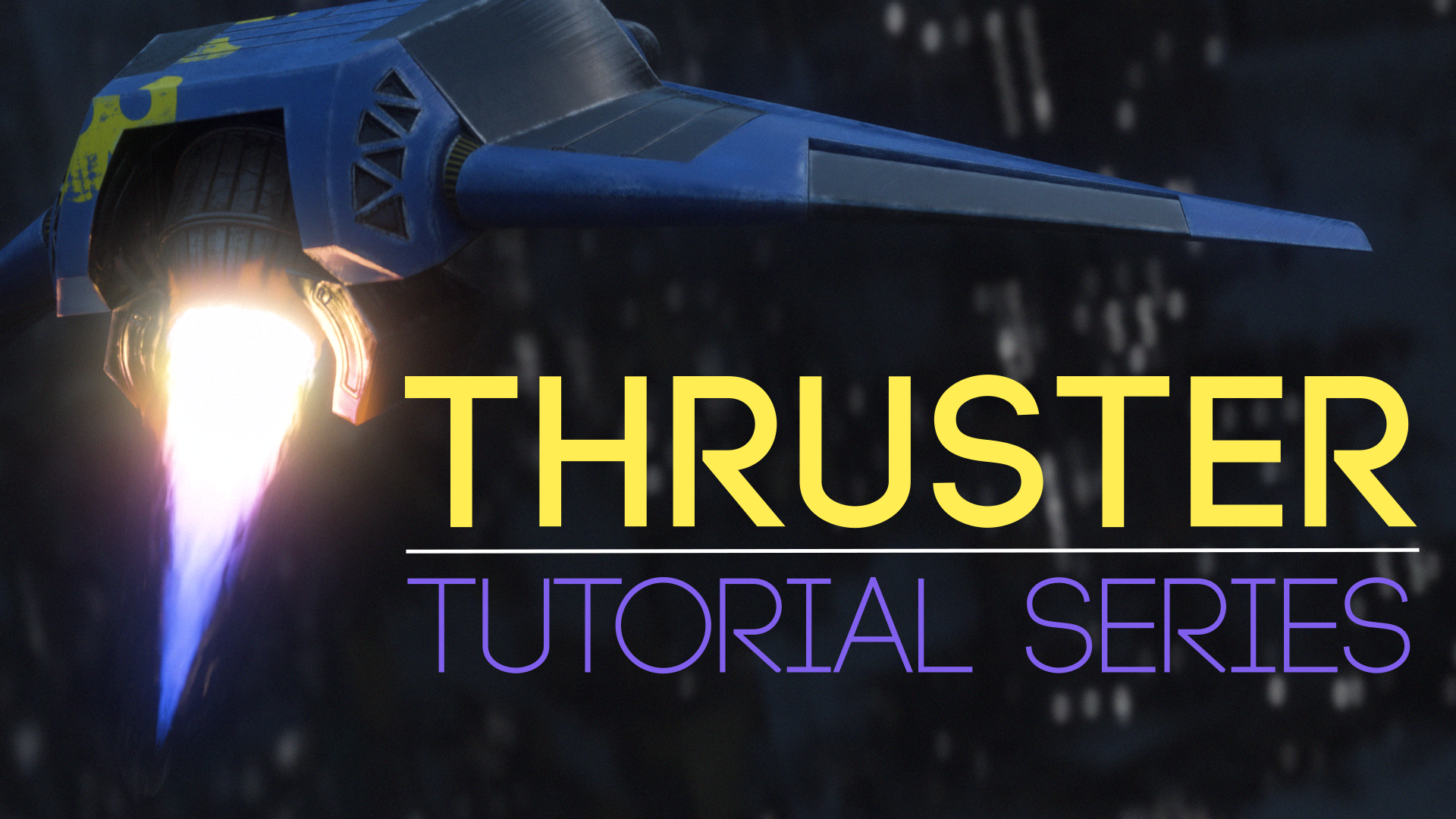 Thruster tutorial series - Blender Market