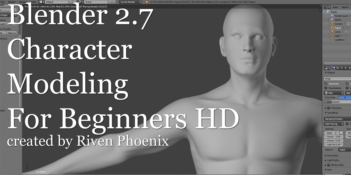 Blender Character Modeling For Beginners HD by Riven Phoenix - Blender ...