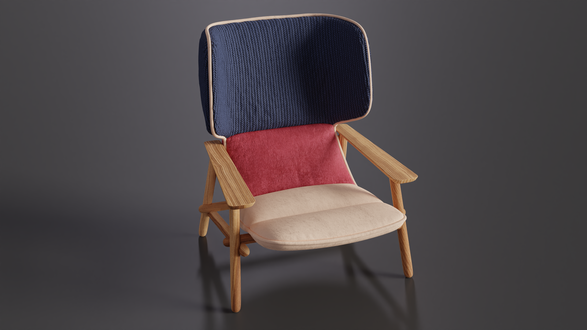 Lilo Wing Chair by Moroso - Blender Market