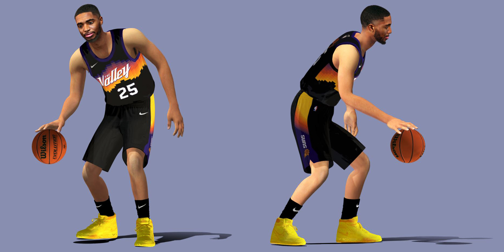 Mikal Bridges NBA - Blender Market