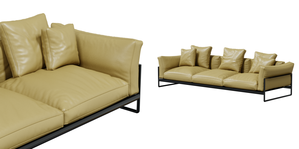 sofa - Flexform Zeno Light sofa - Blender Market