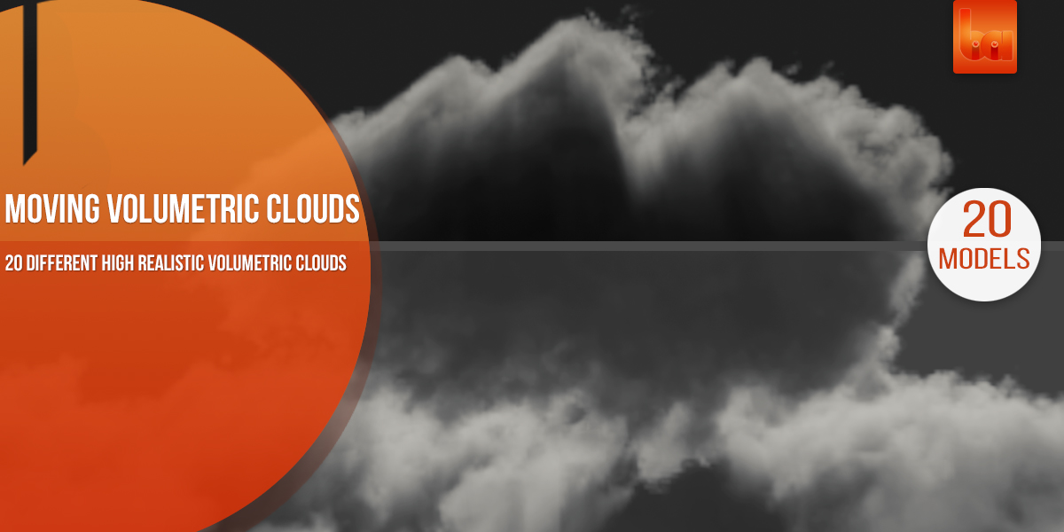 20 Moving Volumetric Clouds - Blender Market