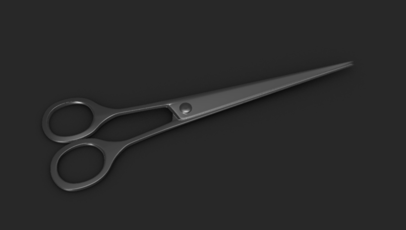 Surgical Scissors 3D Model - Blender Market