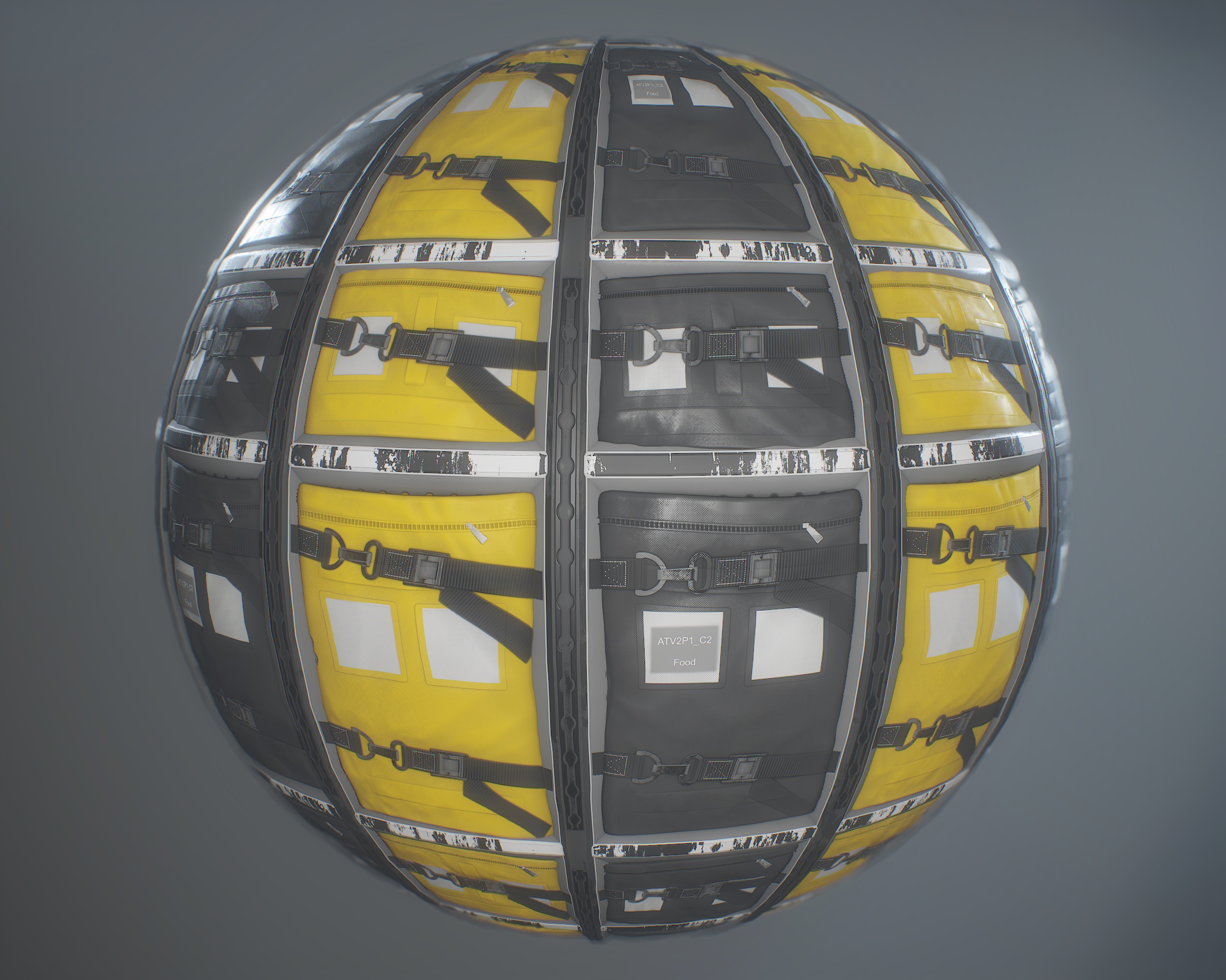 Texture space station cargo rack - Blender Market