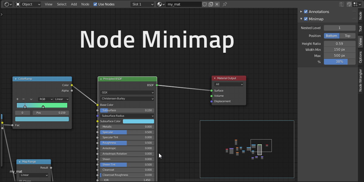 Node Minimap - Blender Market