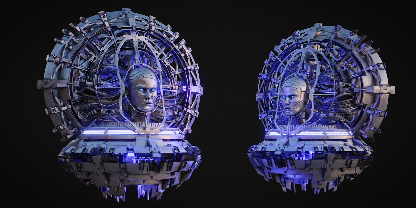 Robot Queen - Blender Market