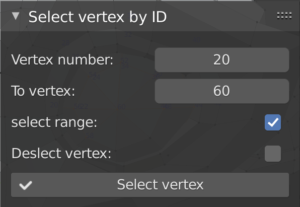 Select vertex by index - Blender Market Select vertex by index - Blender Market