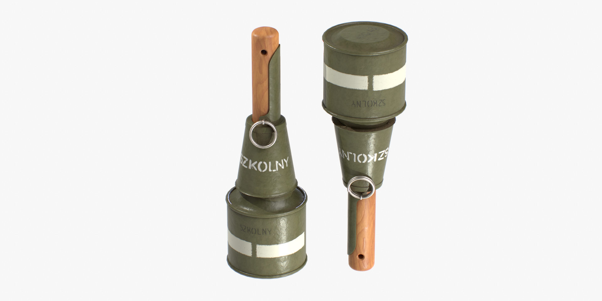 Anti-Tank RPG-43 Grenade - Blender Market