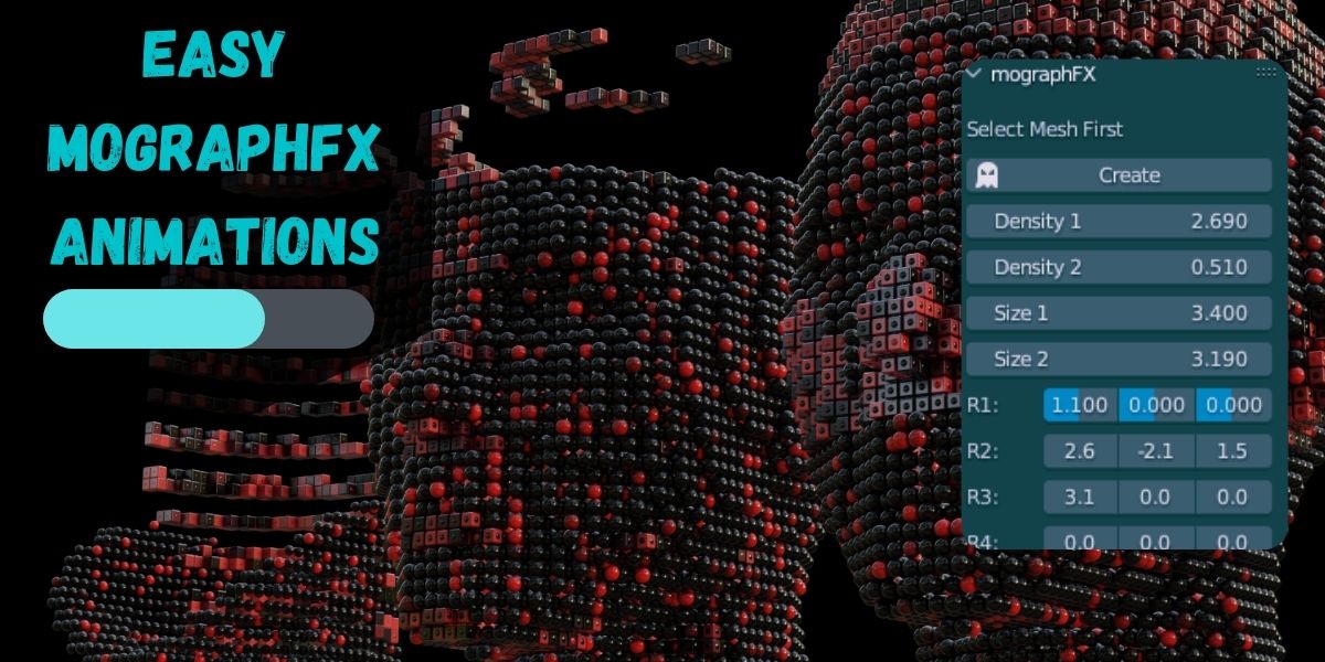 Easy MographFX Animations - Blender Market