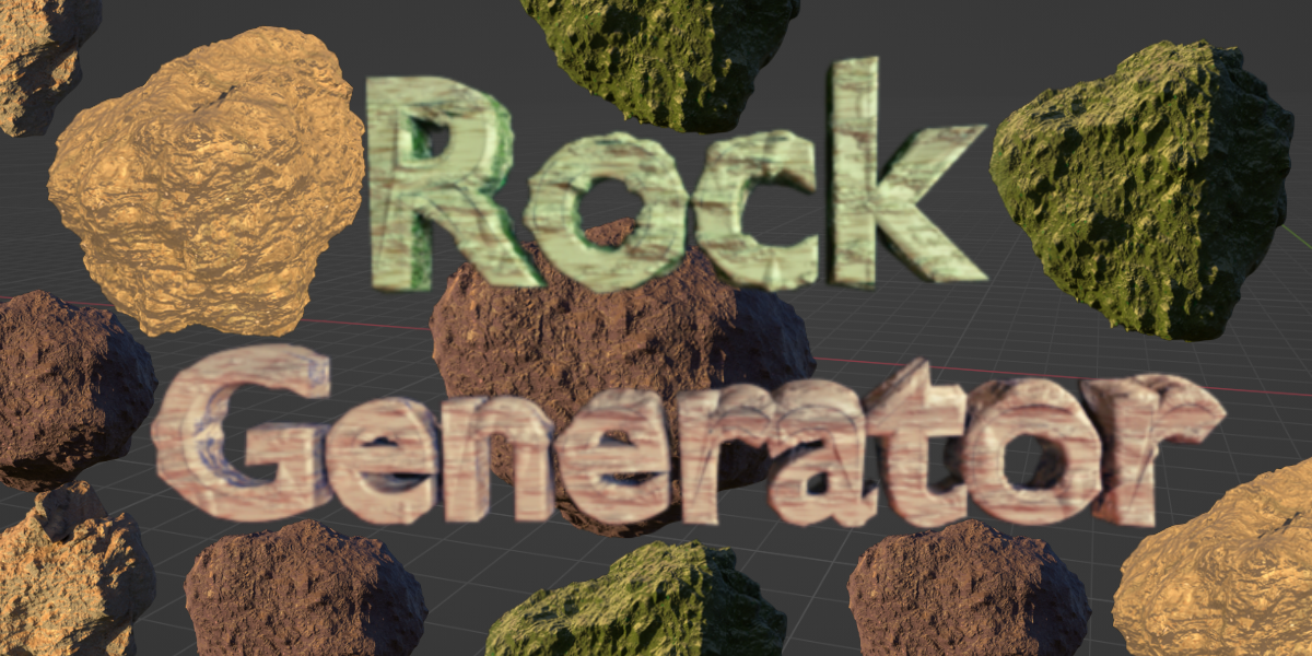 Rock Generator - Blender Market