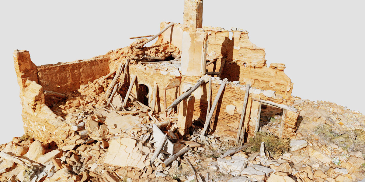 Old Building Ruin Photoscan PBR - Blender Market