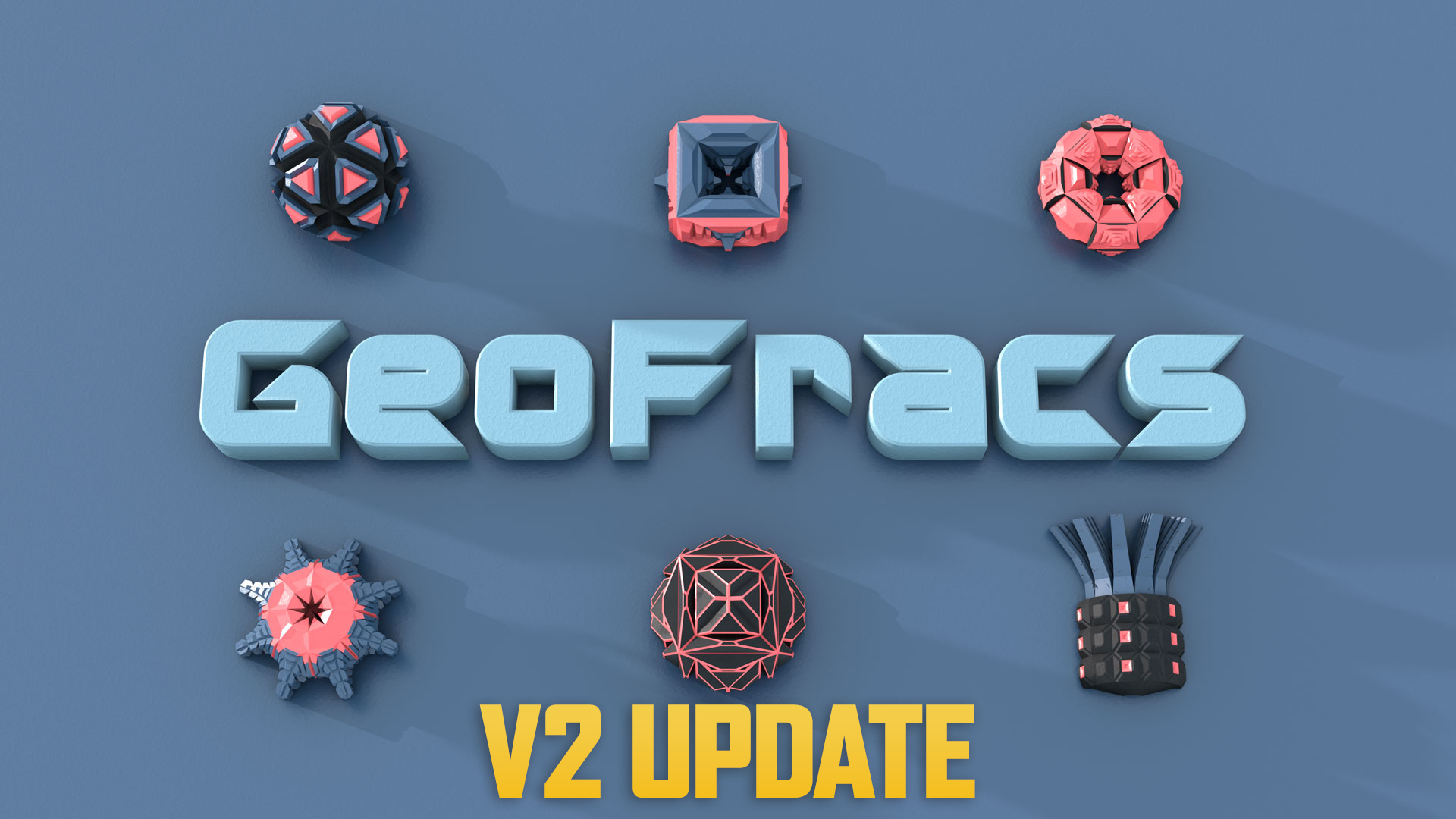 GeoFracs v2 : Parametric Geometry Node Fractals - Blender Market