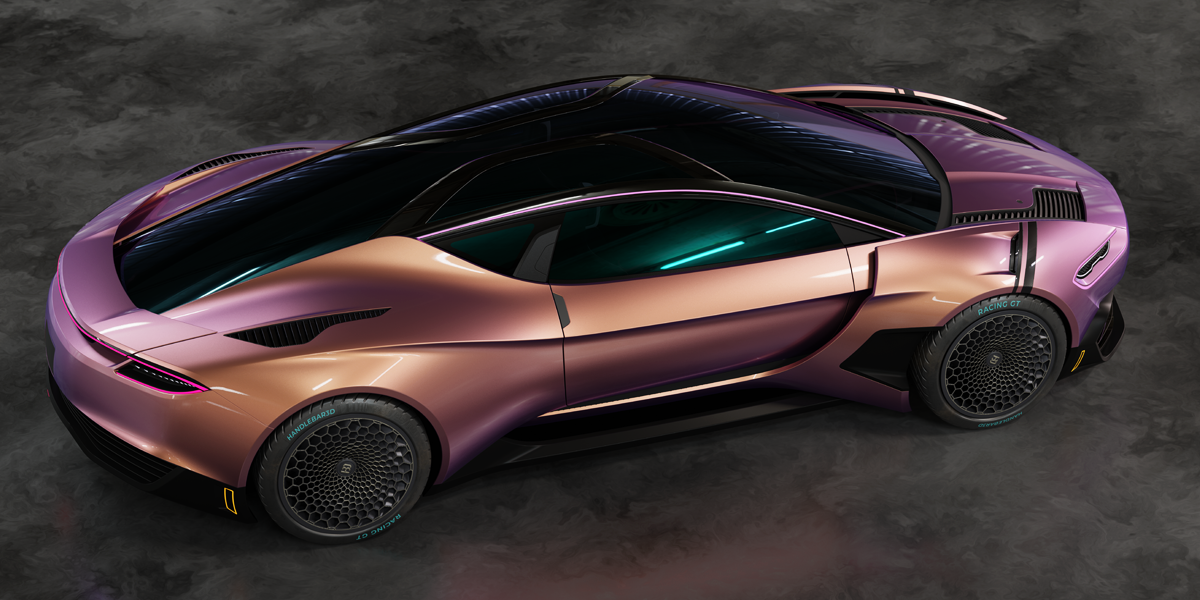 Handlebar 3D Metallic Car Paint Shader and Asset Library Bundle ...