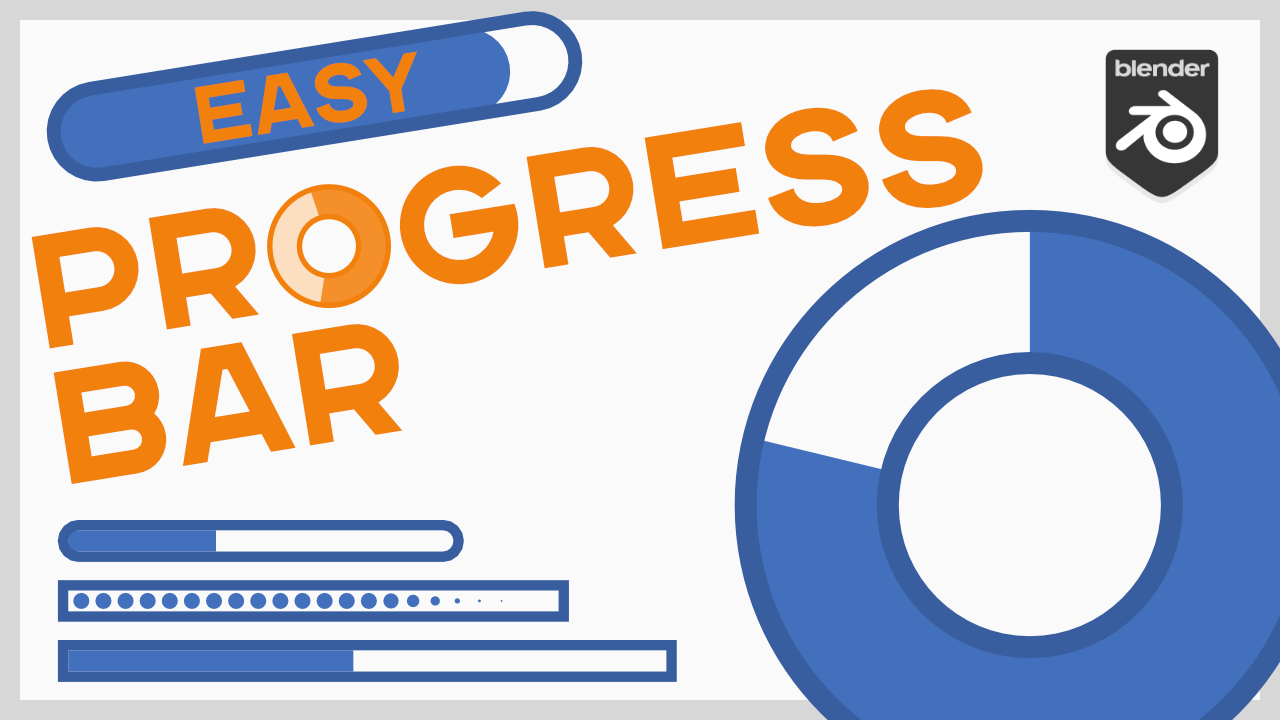 Easy Progress Bar - Blender Market